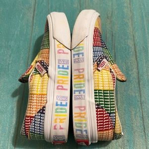 Vans | Shoes | Vans Rainbow Pride Lgbtq Slip On Shoes Size 5 | Poshmark